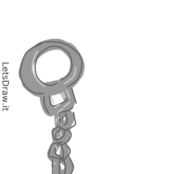 How to draw Handcuffs / z85bfwzah.png / LetsDrawIt