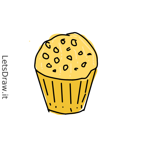 How to draw muffin / z89ddhjcn.png / LetsDrawIt