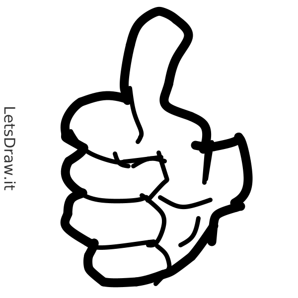 How to draw thumb / za9cf1wnh.png / LetsDrawIt