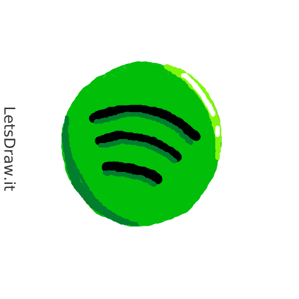 How to draw Spotify / zc5ite7p1.png / LetsDrawIt