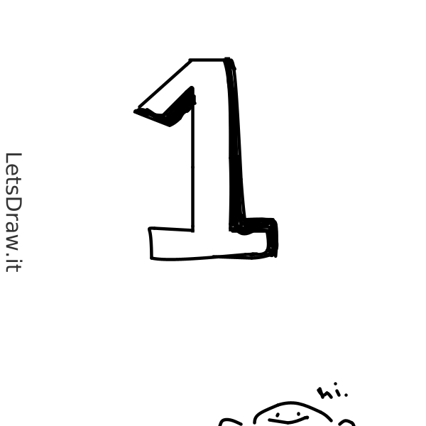 How to draw number / zdp5rcts3.png / LetsDrawIt