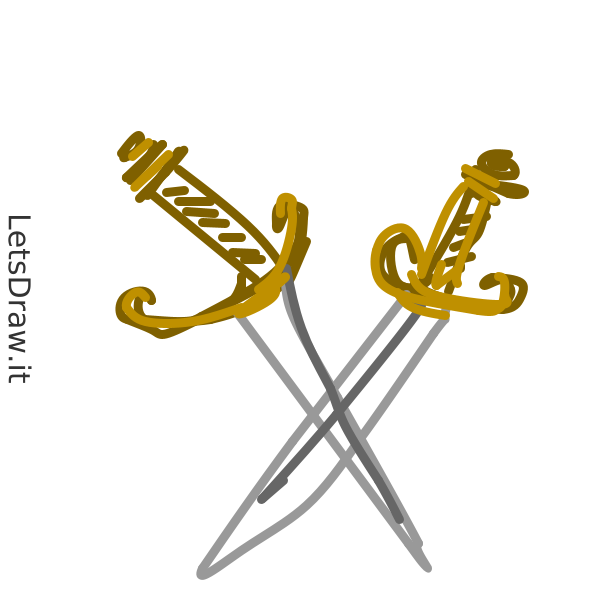 How to draw Swords / zeyhggrra.png / LetsDrawIt