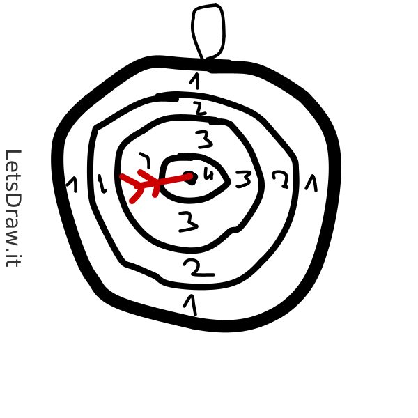 How to draw Target / zge3eieaz.png / LetsDrawIt