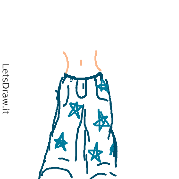 How to draw trousers / zinq1ppx3.png / LetsDrawIt