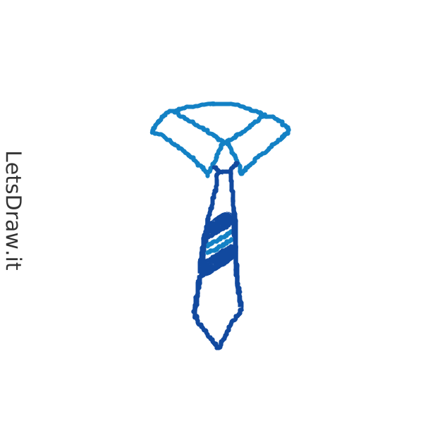 How to draw necktie / zmjwobmwe.png / LetsDrawIt