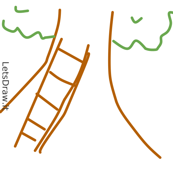 How to draw ladder / zmjxfsj1h.png / LetsDrawIt