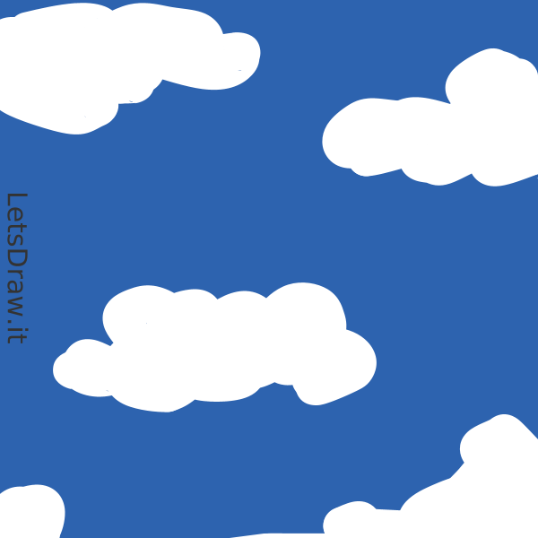 How to draw cloud / zo9udshbj.png / LetsDrawIt