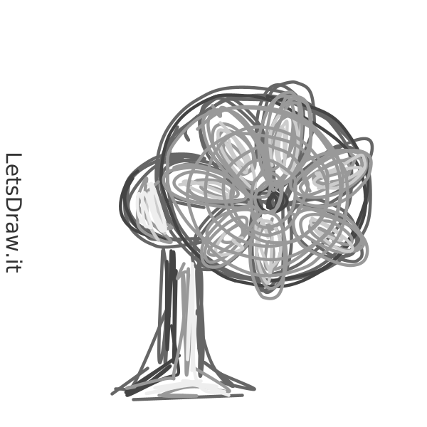 How to draw fan / zpdmffp7j.png / LetsDrawIt