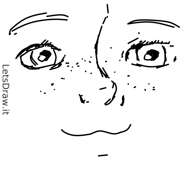 How to draw freckle / zq73b9nyh.png / LetsDrawIt