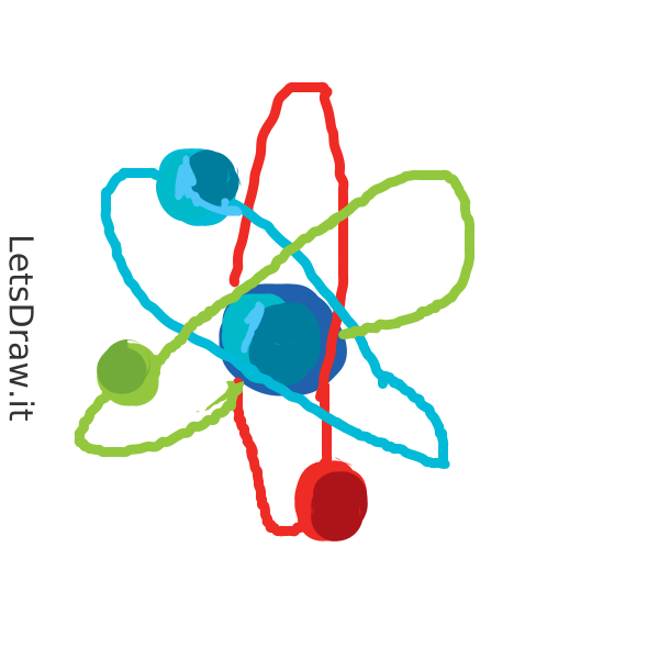 How to draw atom / zqryx5xty.png / LetsDrawIt