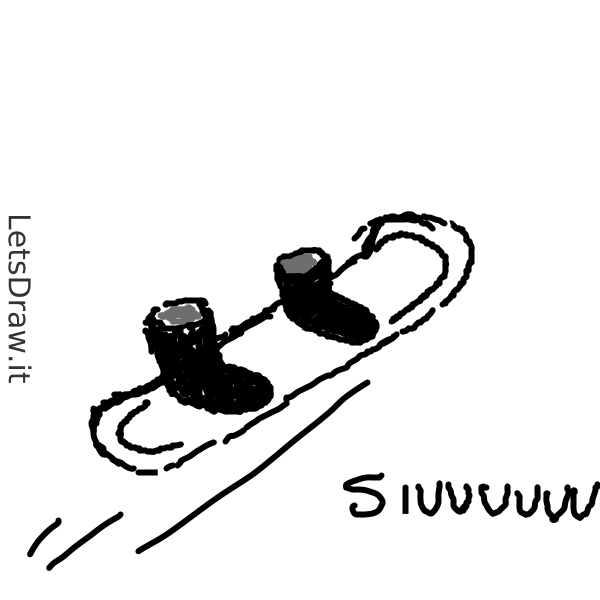 How to draw snowboard / zs7stn76d.png / LetsDrawIt