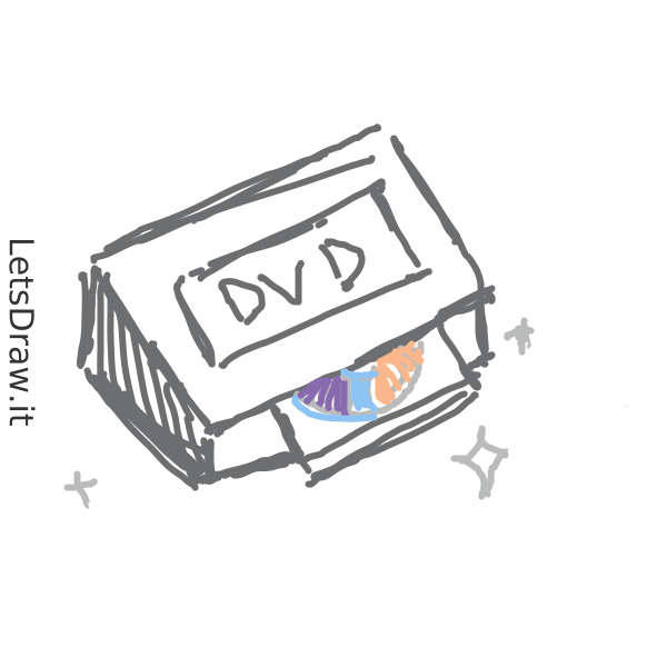 How to draw CD/DVD / zsnyo88sb.png / LetsDrawIt