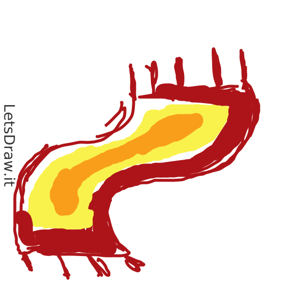 How to draw red carpet / zuyktppos.png / LetsDrawIt